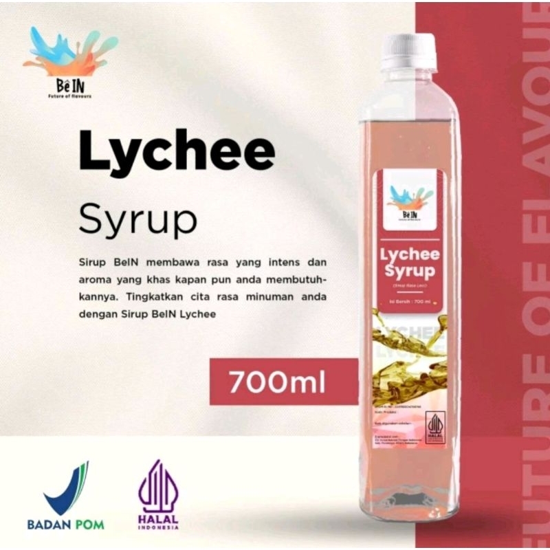Jual BEIN Syrup Lychee - Sirup Rasa Leci 700ml | Shopee Indonesia