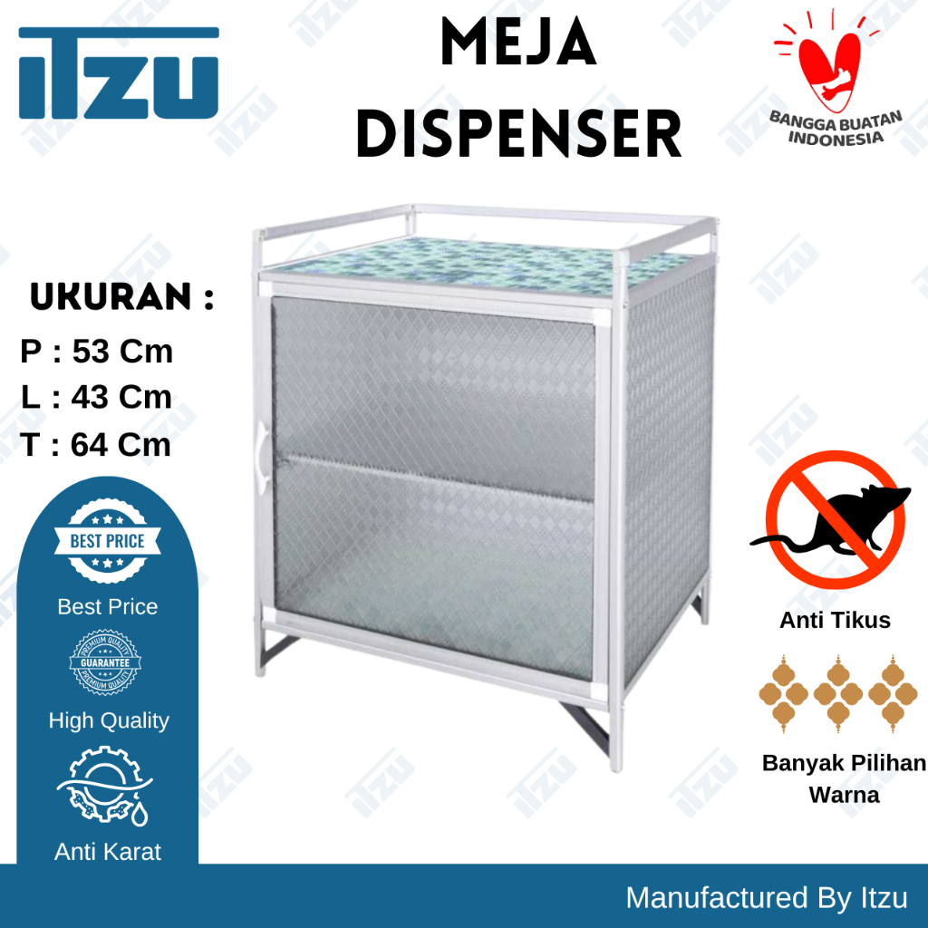 Jual Meja Dispenser / Rak Dispenser Alumunium keramik | Shopee Indonesia