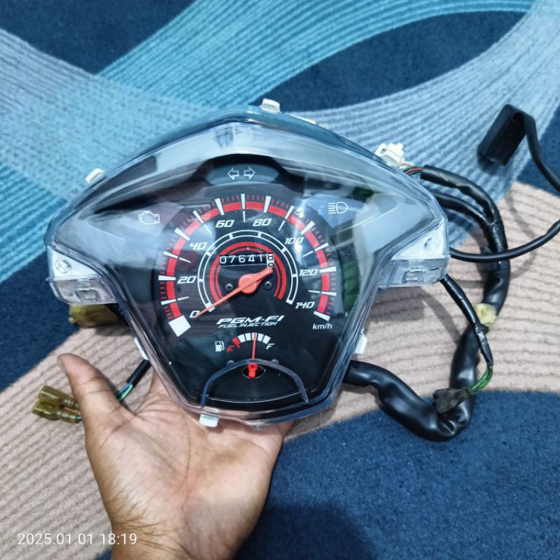 Jual spido speedometer kilometer honda beat fi esp stater halus original copotan | Shopee Indonesia