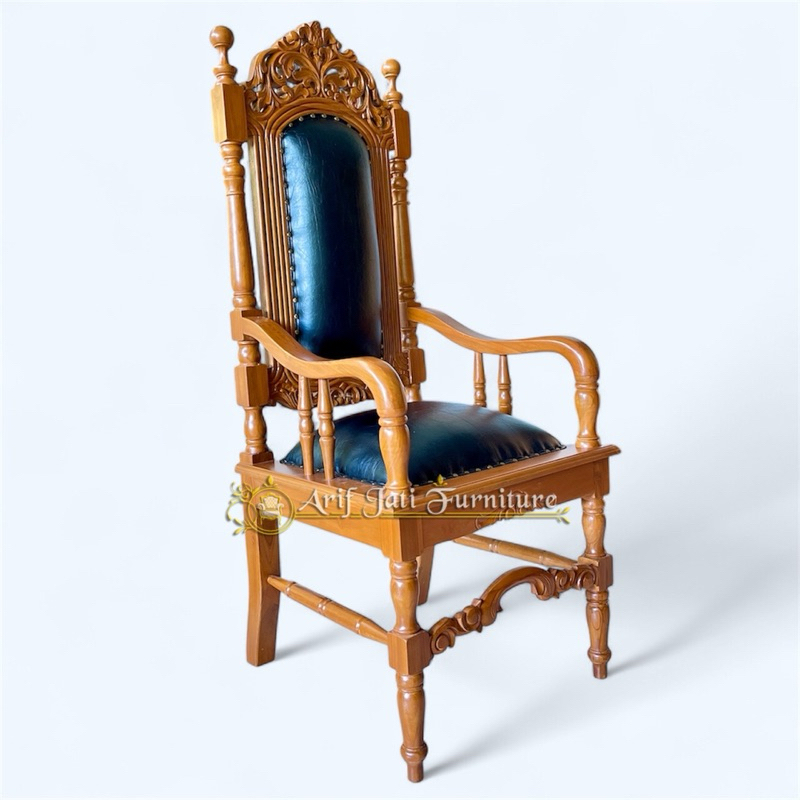 Jual Kursi Jati Ukir Jepara Kursi Hakim Kursi Mimbar Kursi makan ...