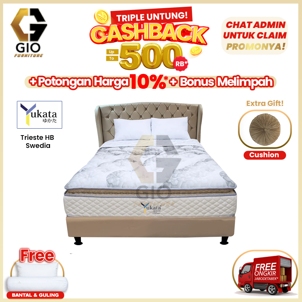 Jual Yukata Springbed Trieste (Fullset) | Shopee Indonesia
