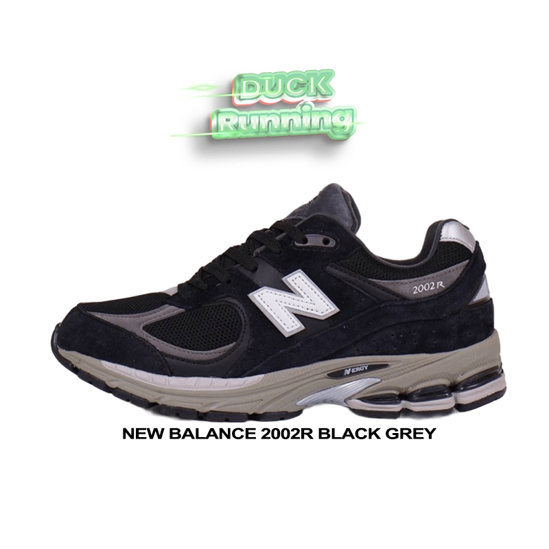Jual Sepatu New Balance 2002R Black Grey | Shopee Indonesia