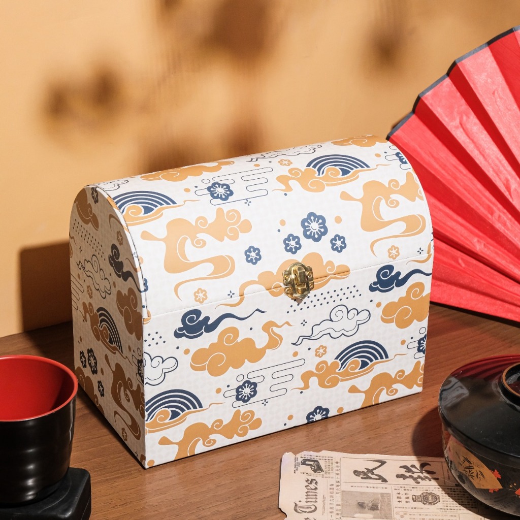 Jual Plum Box - Hardbox Model Harta Karun Packaging / Kotak Hampers ...