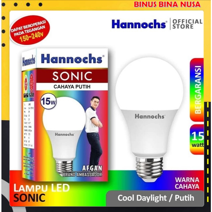 Jual Lampu Hanoch / Hannochs Lampu Led Sonic - Garansi 1 tahun | Shopee ...