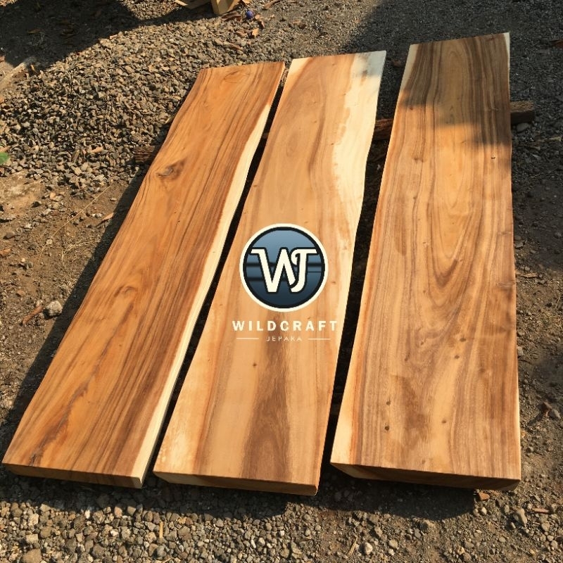 Jual PAPAN KAYU TREMBESI SOLID 200x40CM | Shopee Indonesia