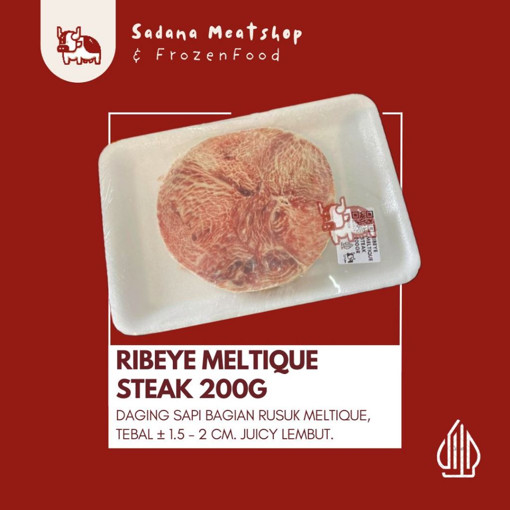 Jual Ribeye Meltique Steak 200gr | Shopee Indonesia