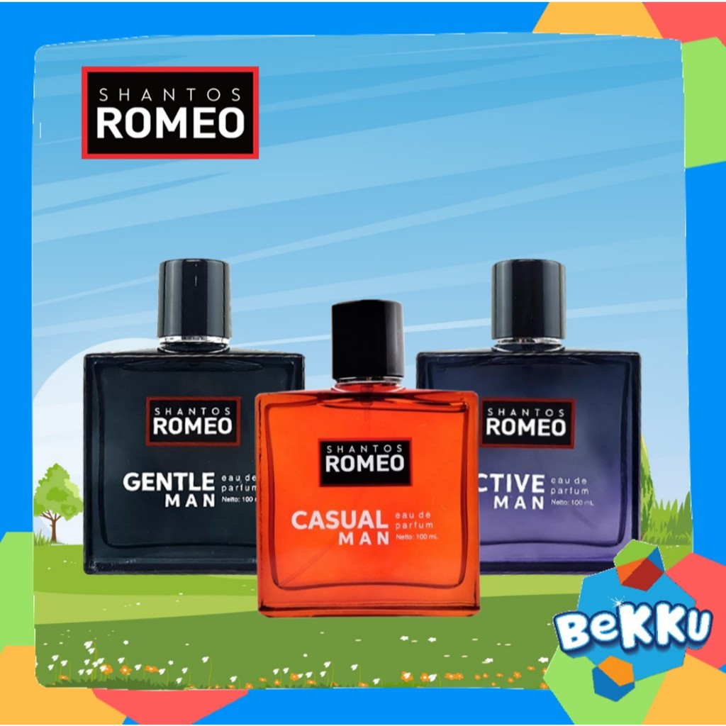 Jual Shantos Romeo Fragrance Eau De Parfume 100ml - Parfum Pria - EDP ...