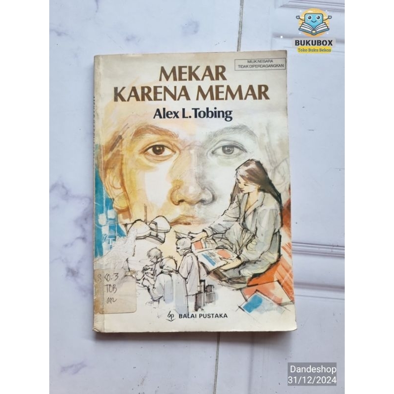 Jual Mekar Karena Memar by Alex L. Tobing - Novel Bekas Preloved ...