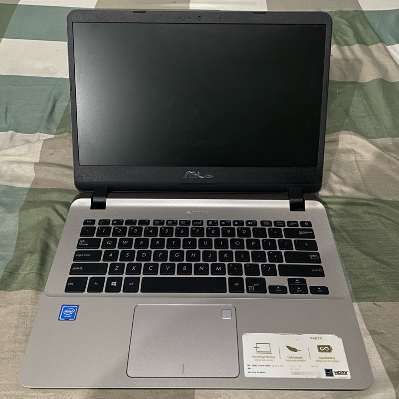 Jual Asus VivoBook A407M Fingerprint RAM 4 GB HDD SSD128GB 1TB Second Bekas Murah Shopee Indonesia