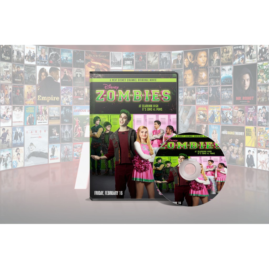 Jual Koleksi DVD Film Zombies & Zombies 2 & Zombies 3 (2018-2022 ...