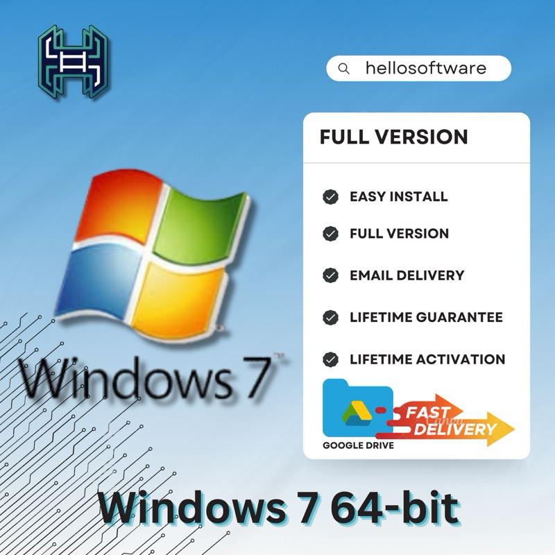 Jual Windows 7 64-bit + RUFUS Full Version | Shopee Indonesia
