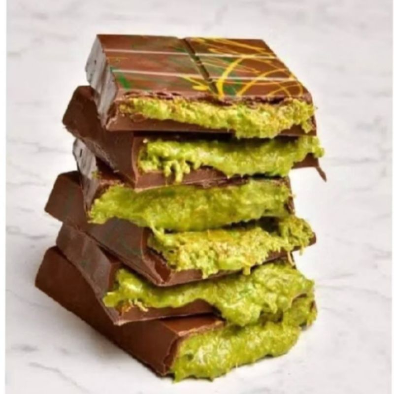 Jual Dessert Coklat Dubai "PISTACHIO KUNAFE" Berat ±270 gr Chocolate Crispy Cokelat Viral ...