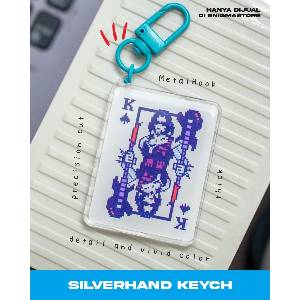 Jual JOHNY SILVERHAND CYBERPUNK BALATRO KEYCH | Shopee Indonesia