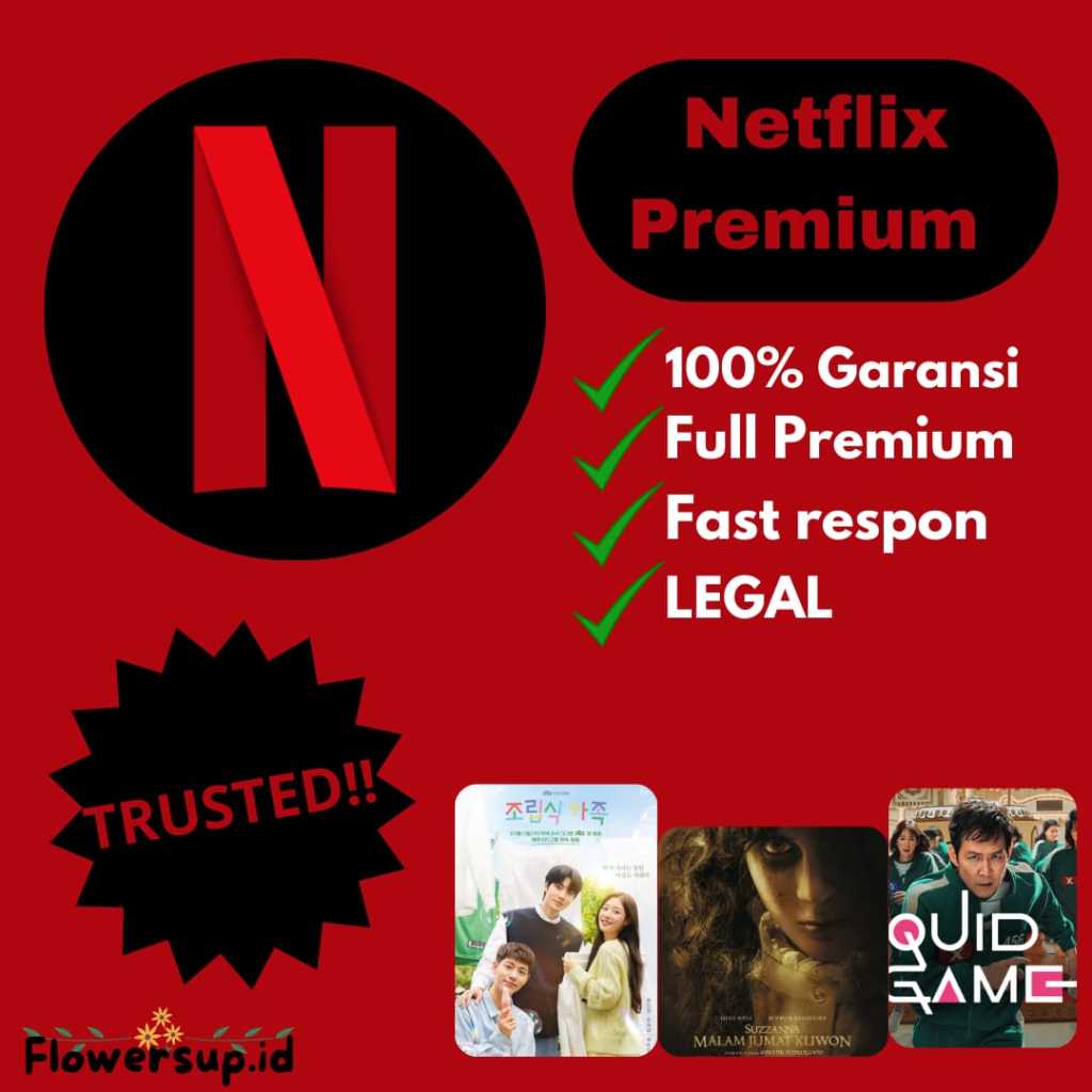 Jual NET-FLIX 4K BERGARANSI 1 BULAN | Shopee Indonesia