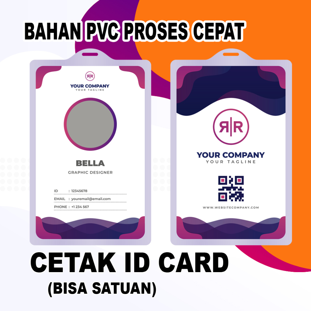 Jual CETAK ID CARD / KARTU VISITOR / MEMBER CARD / KARTU PEGAWAI ...