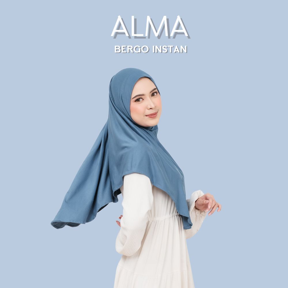 Jual Harva Hijab - Alma Bergo Instan Rayon Premium - Bergo non pet ...