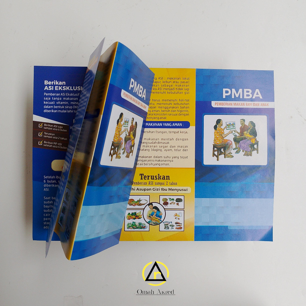 Jual Leaflet PMBA - Leaflet IMD - Leaflet Tumbuh Kembang - Brosur ...