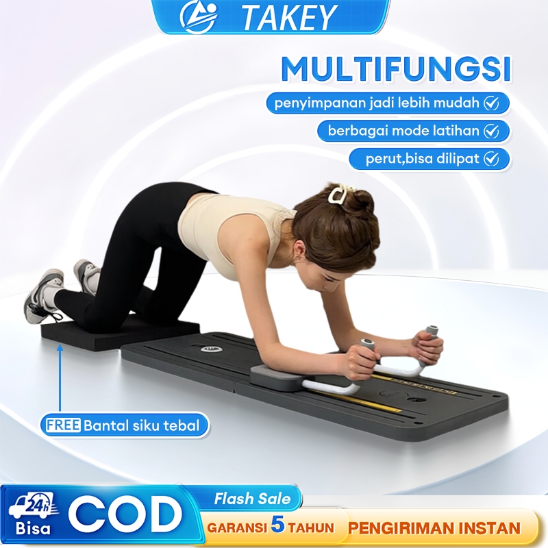 Jual 【TAKEY】AB Wheel Roller Plank Papan perut 5 IN 1 Latihan Perut ...