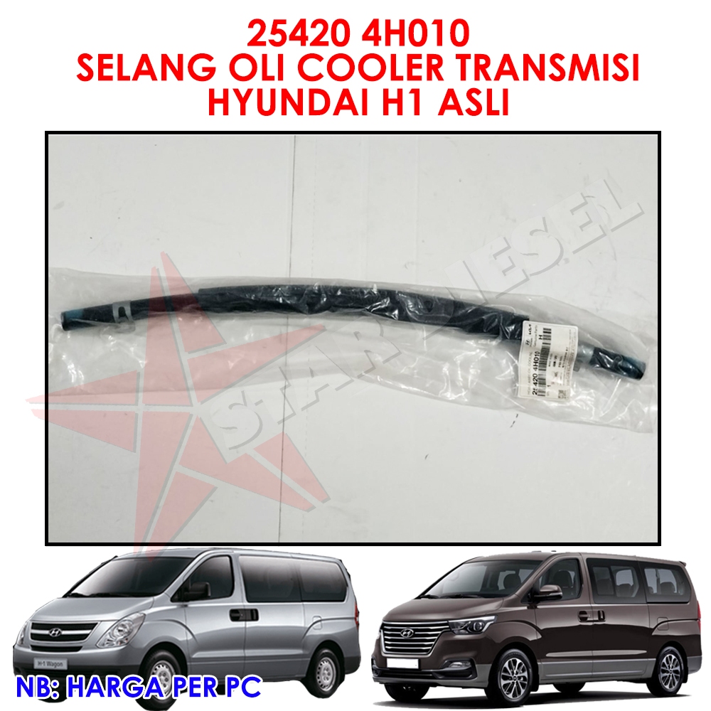 Jual 25420 4H500 SELANG OLI COOLER TRANSMISI ATF COOLER HOSE HYUNDAI H1 ...