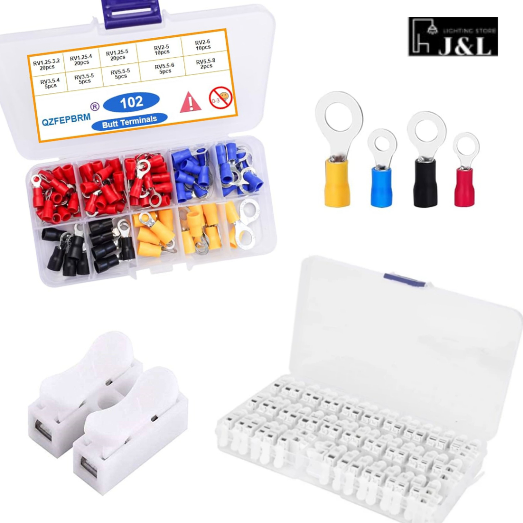 Jual Set Konektor Terminal Kabel Listrik Terminal Sambungan Kabel 2 ...