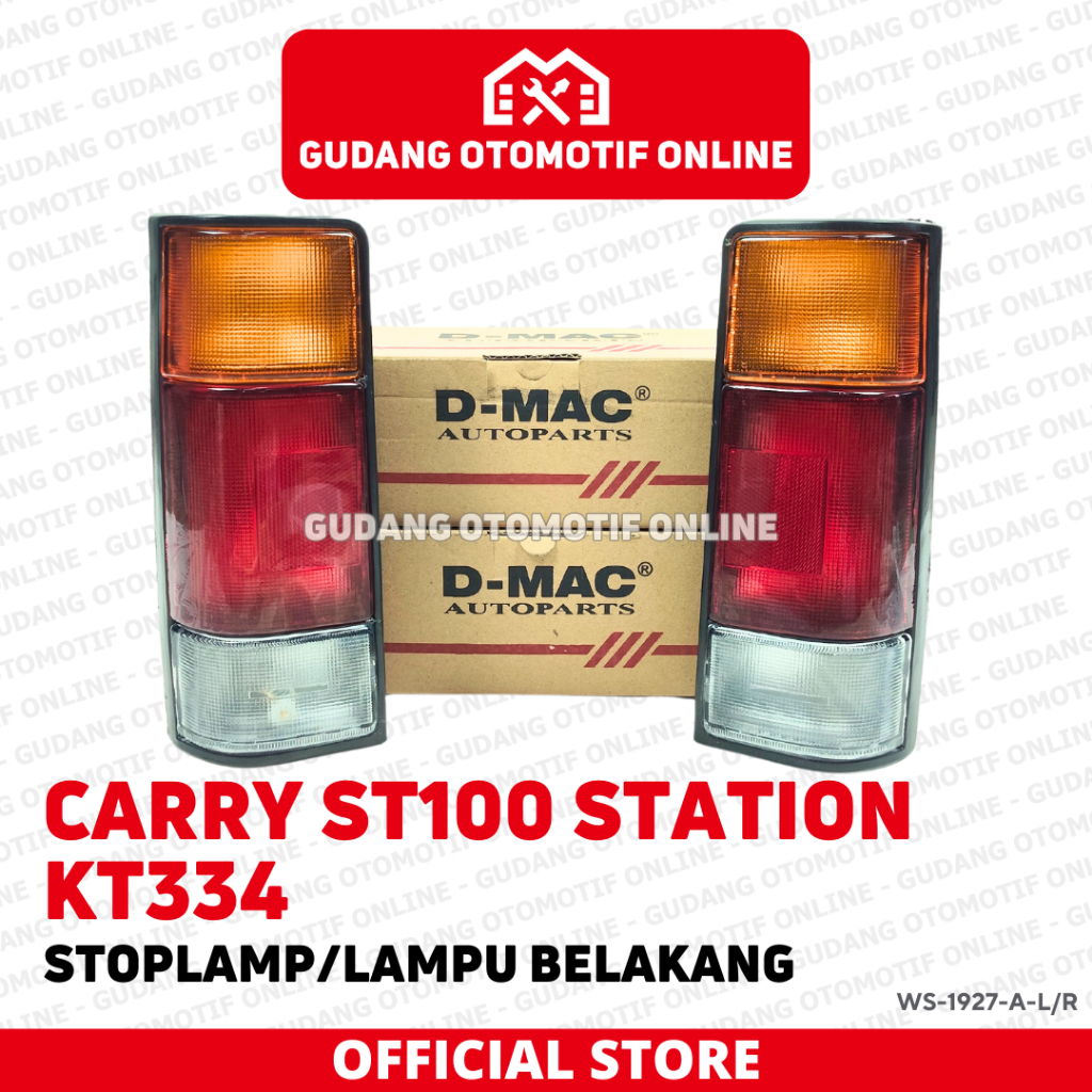 Jual Stoplamp Kanan Kiri Lampu Belakang Suzuki Carry ST100 Station Minibus KT334 D-MAC DMAC ...