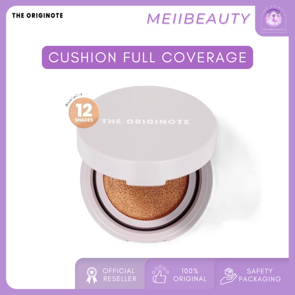Jual The Originote High Cover Serum Cushion | Foundation Alas Bedak ...