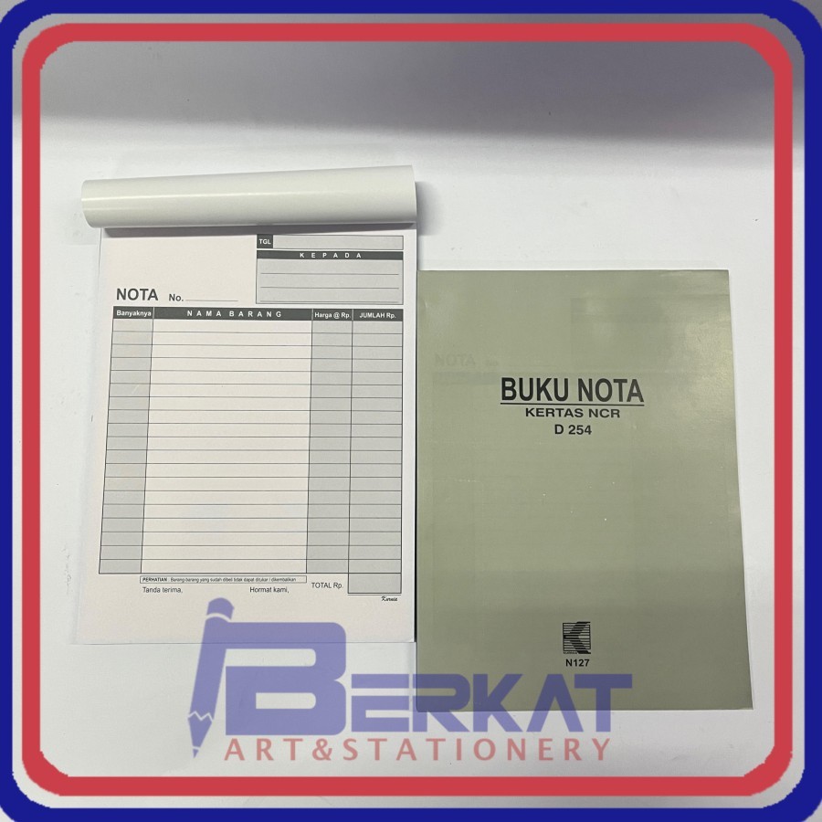 Jual Buku Nota Besar 4 Ply NCR KURNIA | Shopee Indonesia