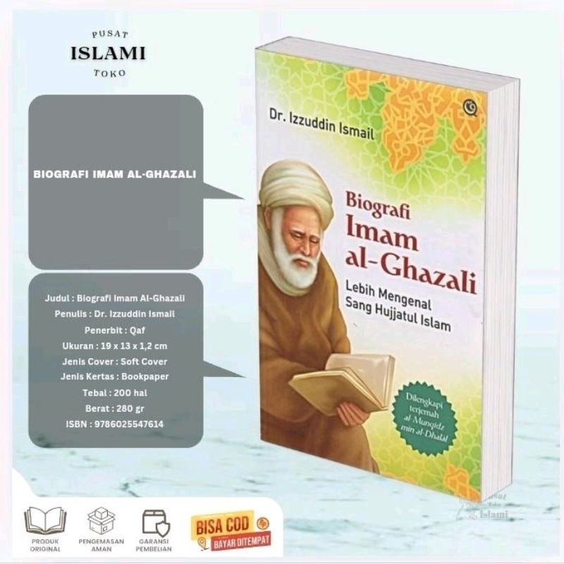 Jual Biografi Imam al-Ghazali Lebih Mengenal Sang Hujjatul Islam | Shopee Indonesia