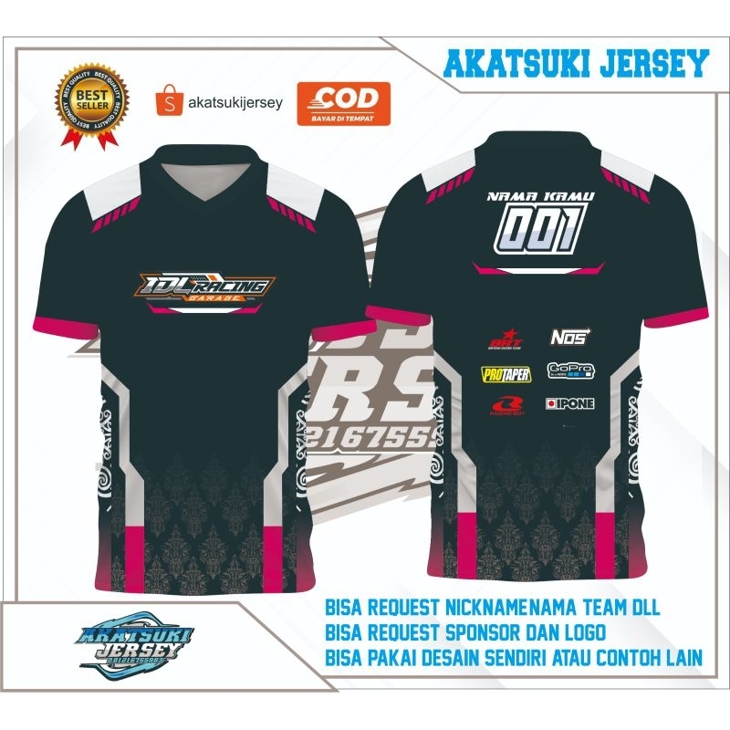 Jual JERSEY RACING/BALAP CUSTOM | Shopee Indonesia