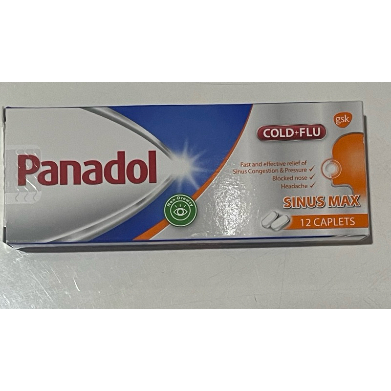 Jual Panadol Sinus Max 12 Kaplet ( ori Singapore ) | Shopee Indonesia