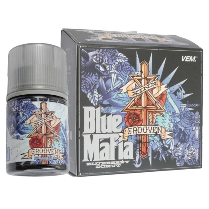 Jual Grooven V2 Blue Mafia Blueberry Donut 60ml By Xinn x VEM Juice ...