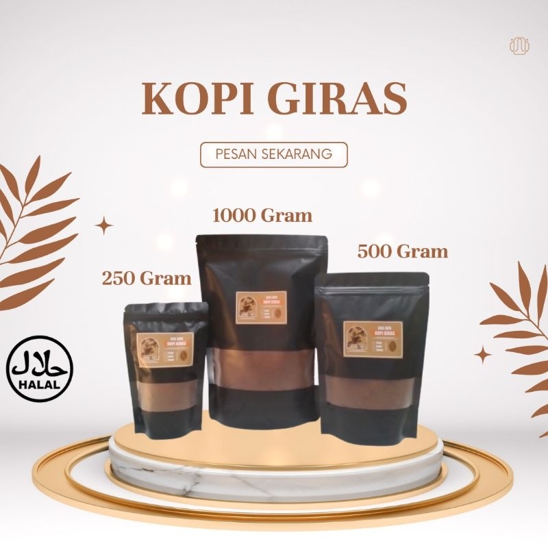Jual Kopi Bubuk Giras Special 1 kg Dijamin Mantap sudah terbukti ...