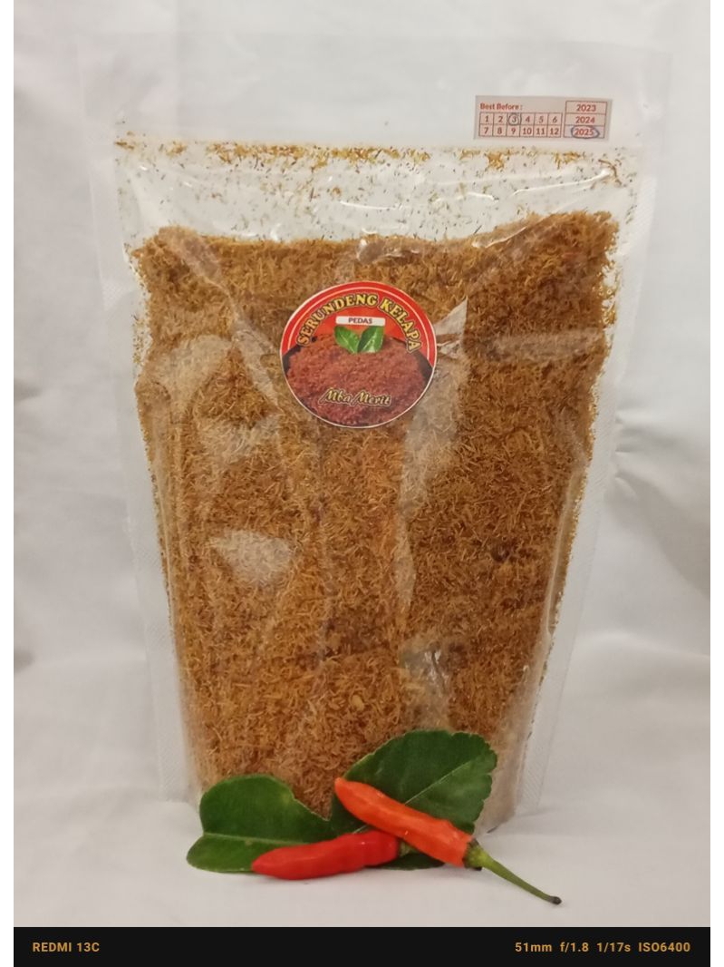 Jual Serundeng Kelapa gurih manis non minyak berat 500 gr | Shopee ...