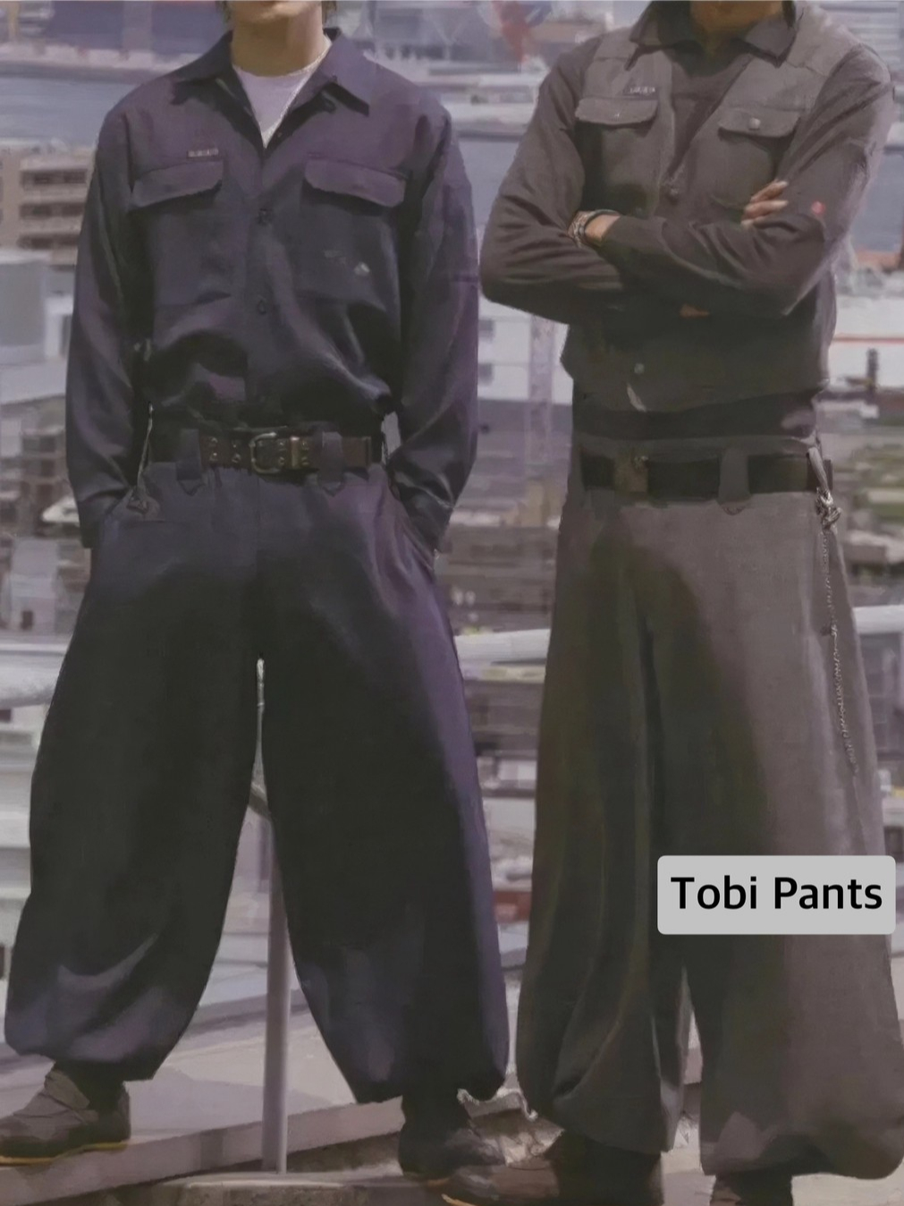 Jual [PreOrder] Genuine Tobi Pants Polyester trouser Thrifted Japanese ...