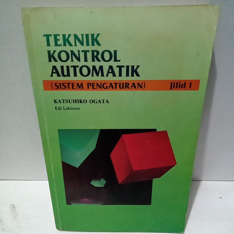 Jual Buku Original TEKNIK KONTROL AUTOMATIK SISTEM PENGATURAN JILID 1 ...
