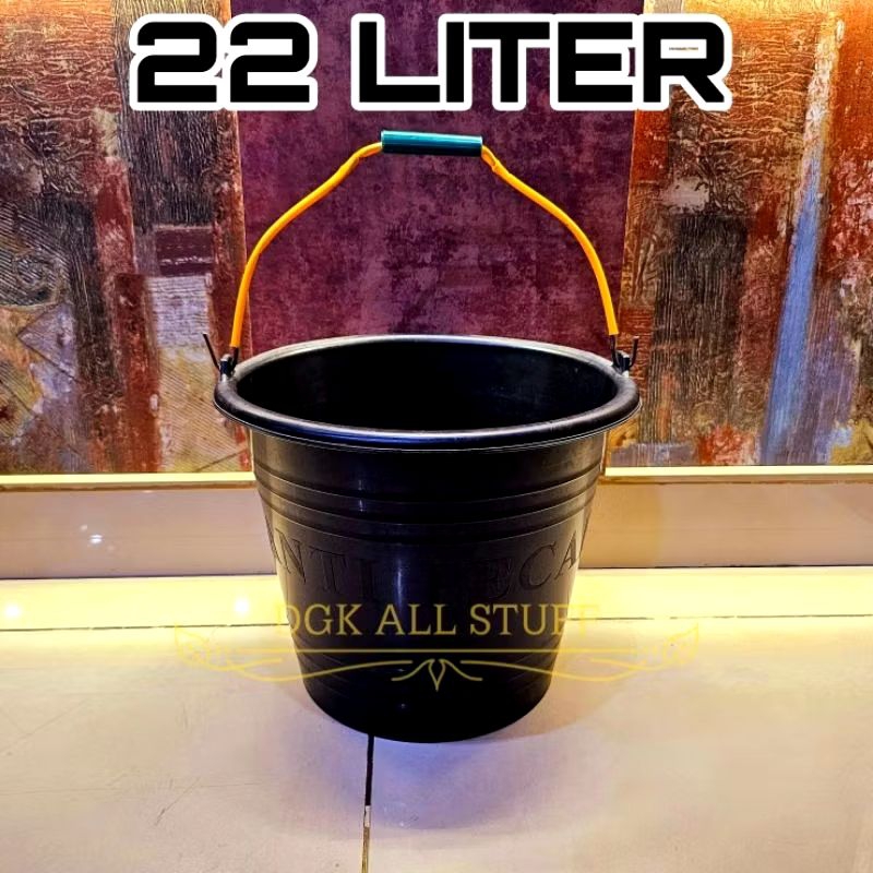 Jual Ember Palstik Bergagang/Ember Untuk Cor Semen Ukuran 22 Liter ...