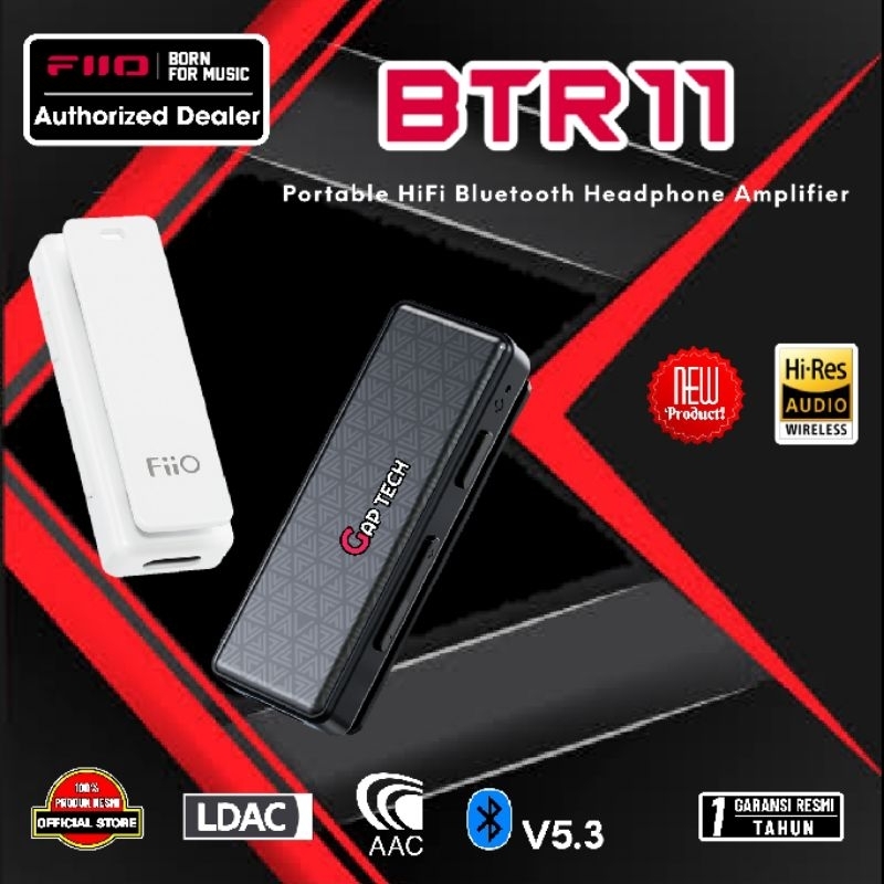 Jual Fiio BTR 11 / BTR11 Portable HiFi Bluetooth DAC Headphone Amplifier / DAC Amp Original ...