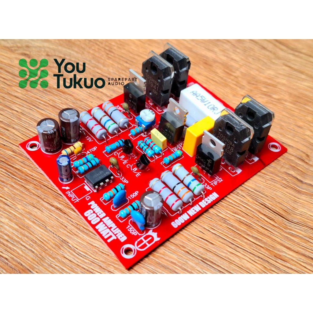 Jual kit power amplifier 600w 600 watt driver | Shopee Indonesia