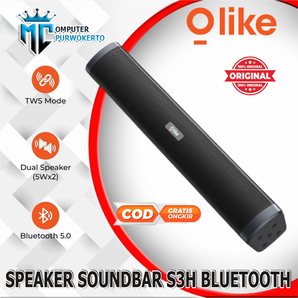 Jual Olike S3H Soundbar Speaker Bluetooth Wireless Mini Home Theater ...