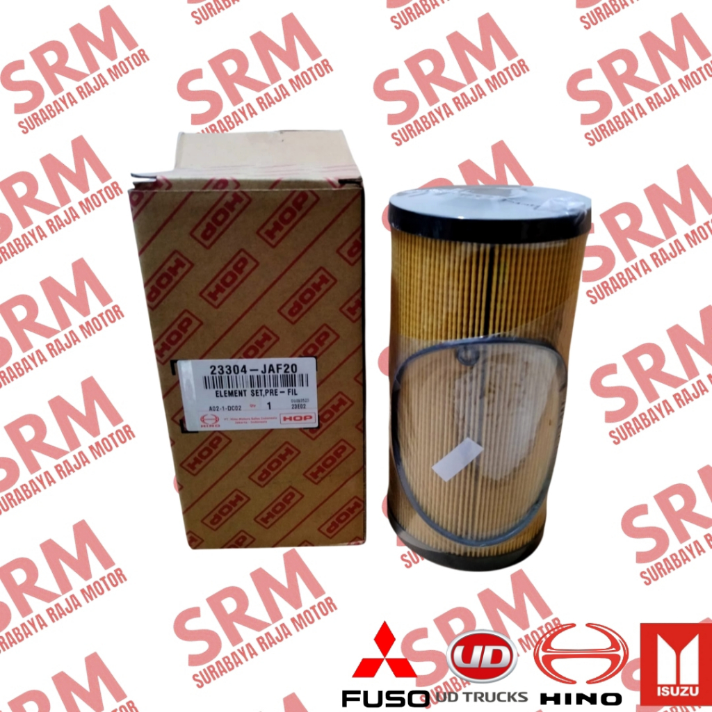 Jual FILTER SOLAR BAWAH HINO 500 EURO 4 23304-JAF20 GBOX | Shopee Indonesia