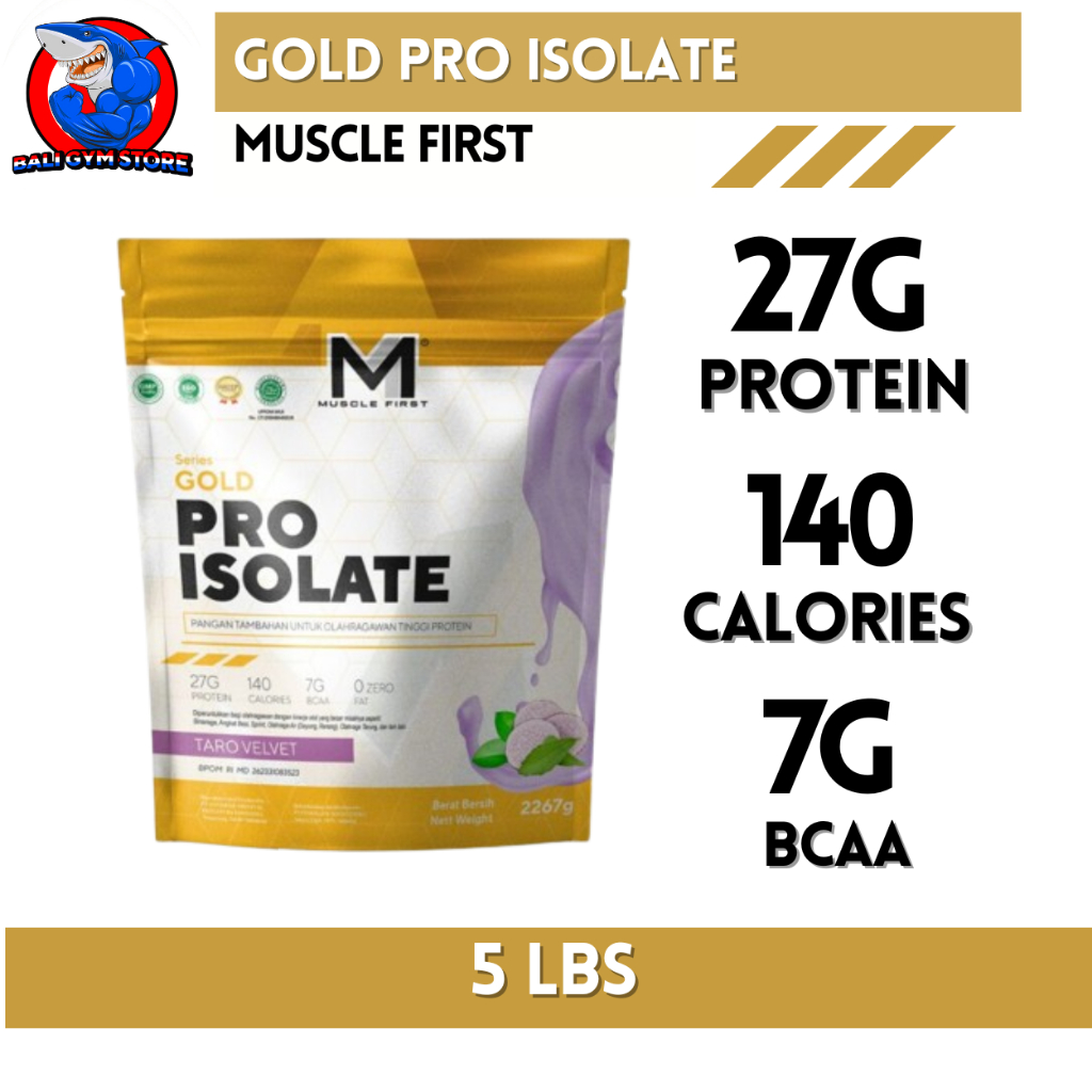 Jual Muscle First Gold Pro Isolate 5 Lbs | Shopee Indonesia
