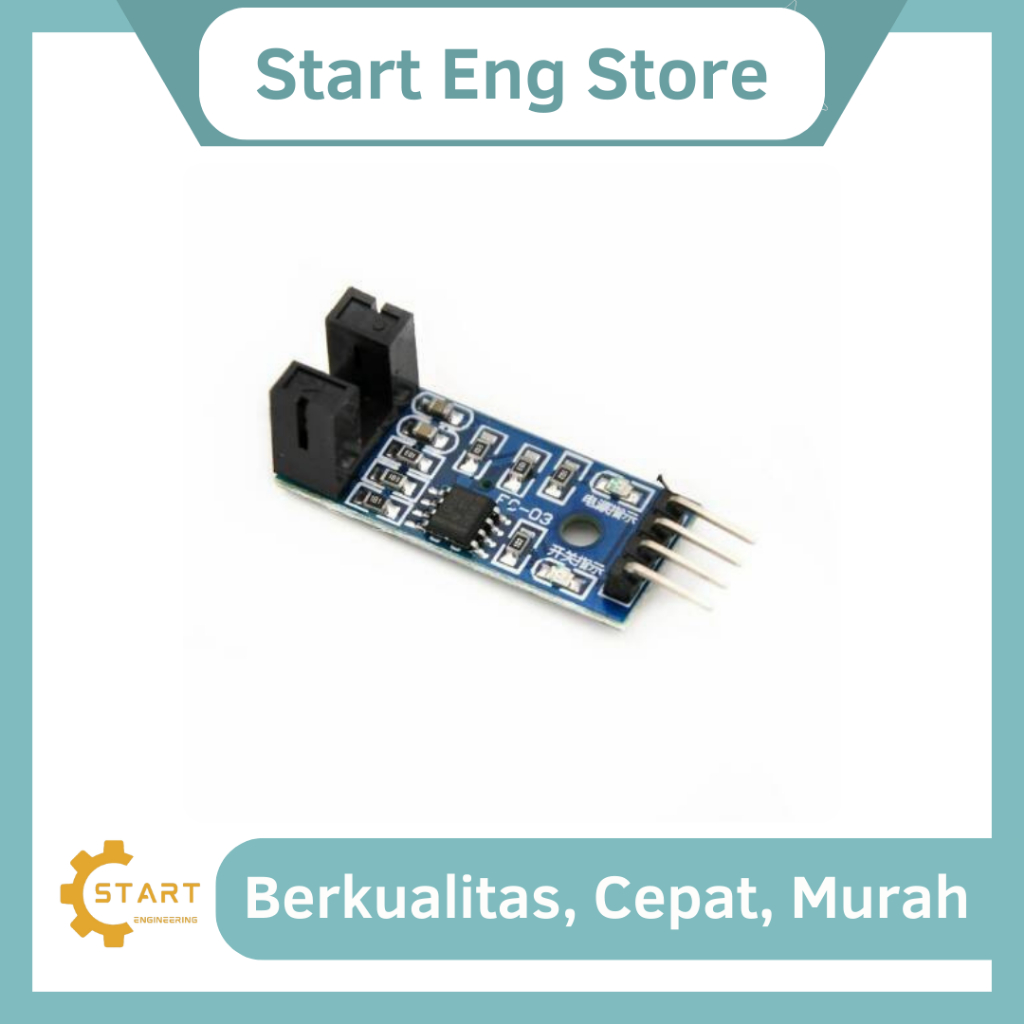 Jual 4 PIN IR Infrared Speed Sensor Kecepatan Module 3.3V-5V | Shopee ...