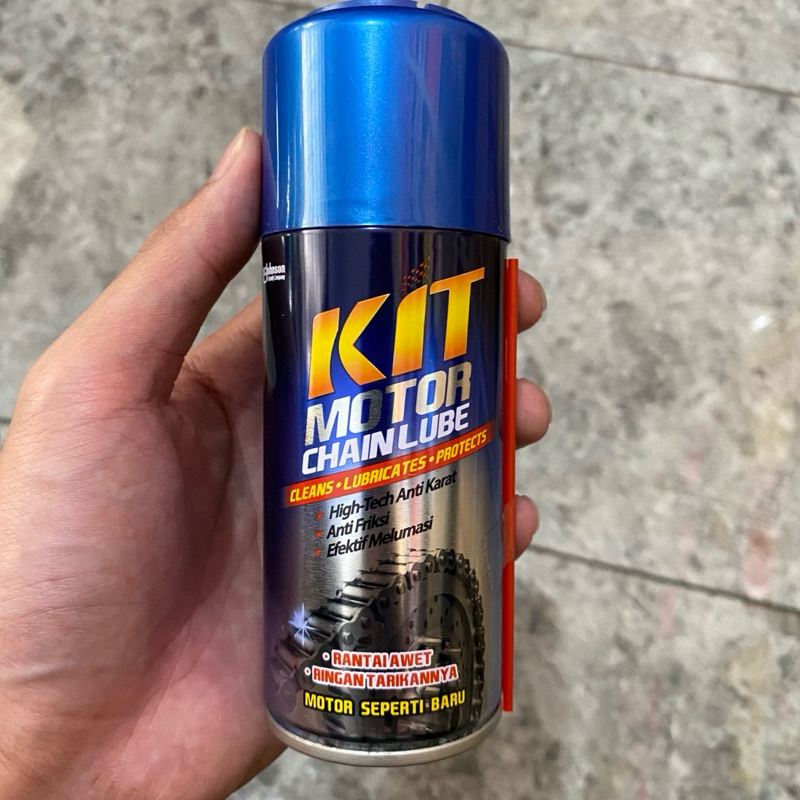 Jual KIT MOTOR CHAIN LUBE PELUMAS RANTAI MOTOR 110ml | Shopee Indonesia