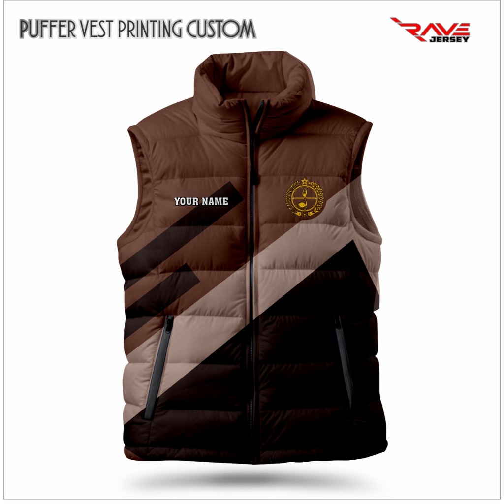 Jual ROMPI PUFFER/DACRON/GELEMBUNG PRAMUKA SESI 1 FULL PRINTING ...