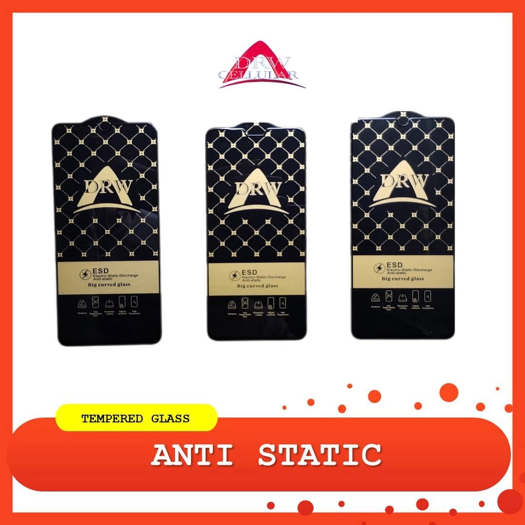 Jual MINIMAL PEMBELIAN 10 PCS | Tempered Glass Anti Static Full Cover ...