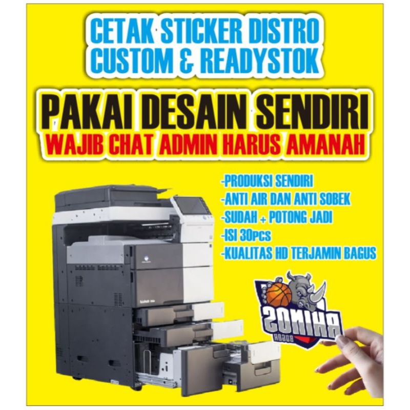 Jual TERSEDIA ANEKA PRODUK STIKER DARI BERBAGAI VARIAN DAN MODEL ...