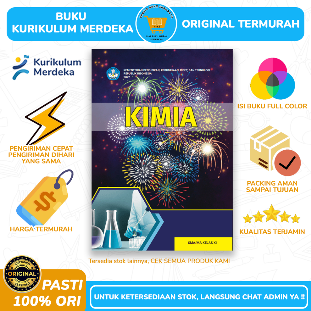 Jual Buku Kimia Kelas 11 SMA - Buku Paket Siswa - Kurikulum Merdeka | Shopee Indonesia