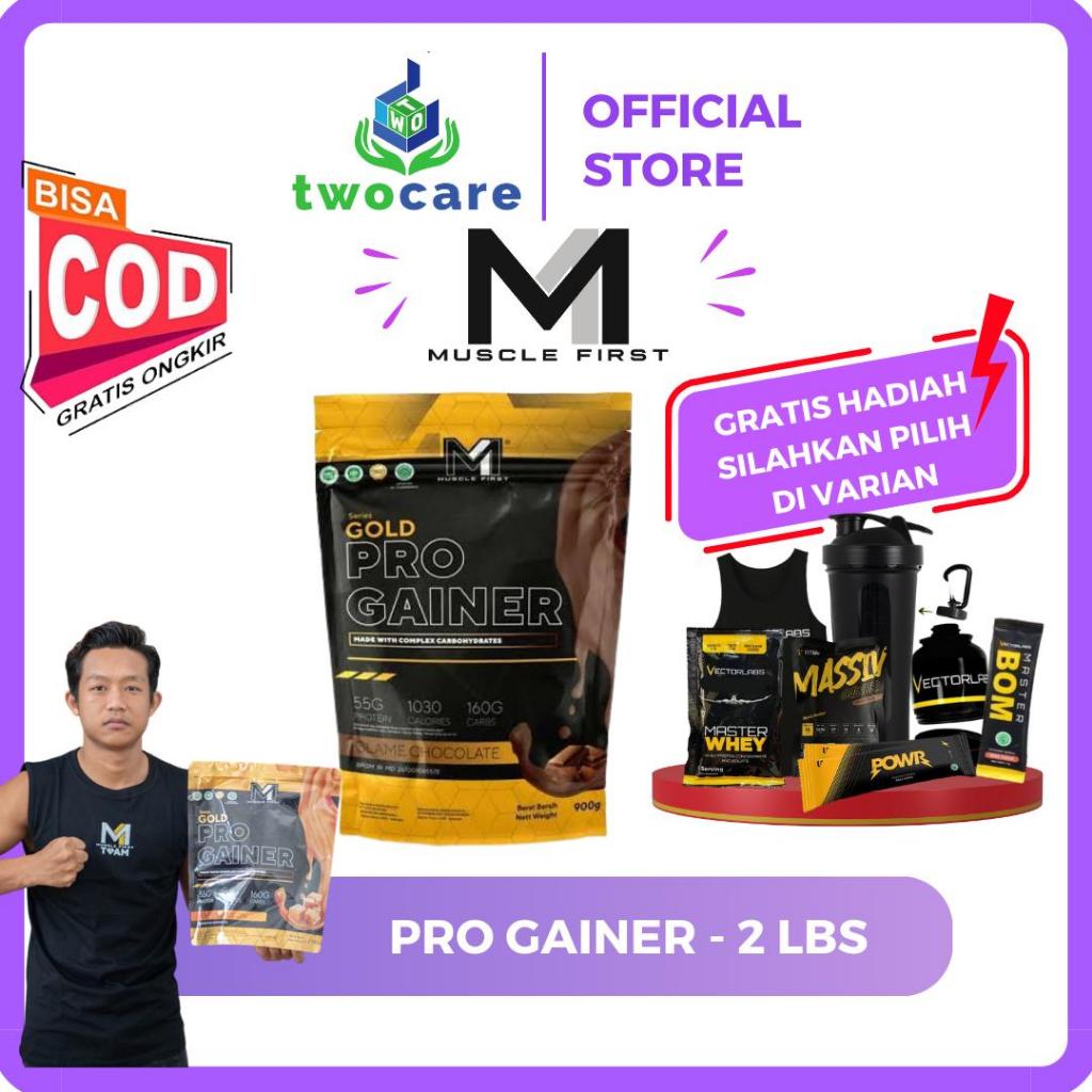 Jual Muscle First Pro gainer 2lb Menambah Berat Badan Bulking M1 Pro ...