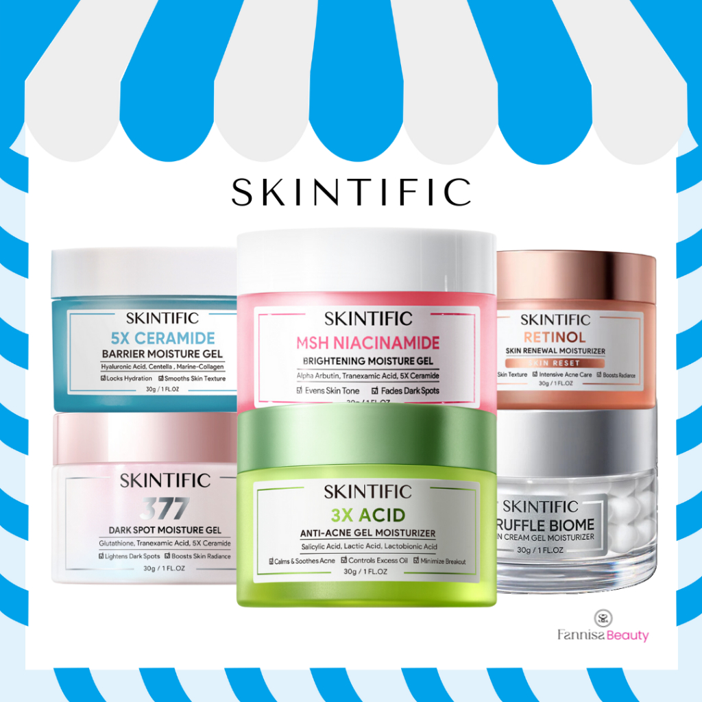 Jual SKINTIFIC Moisturizer Series | 5X Ceramide Barrier Moisturizer Gel ...