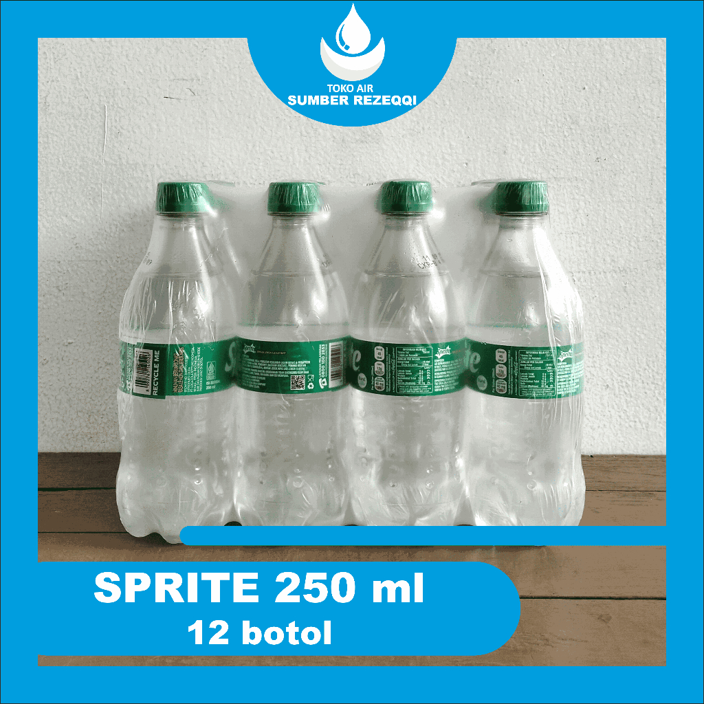 Jual SPRITE BOTOL 250 ml (12 BOTOL) MINUMAN SODA | Shopee Indonesia